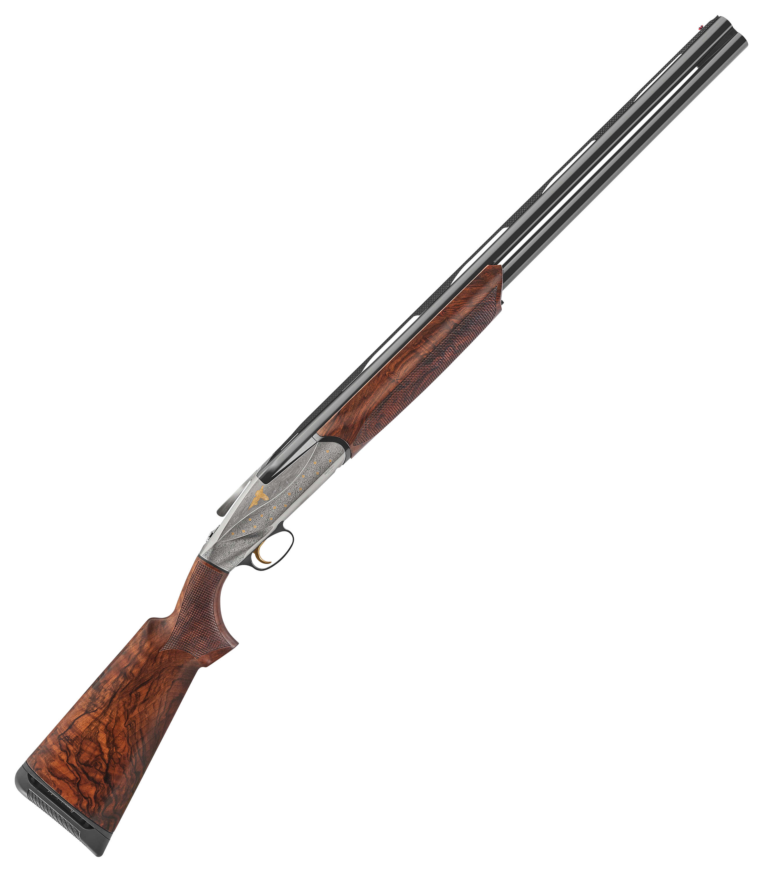 Benelli 828U Limited Edition Over/Under Shotgun with Engraved Nickel ...